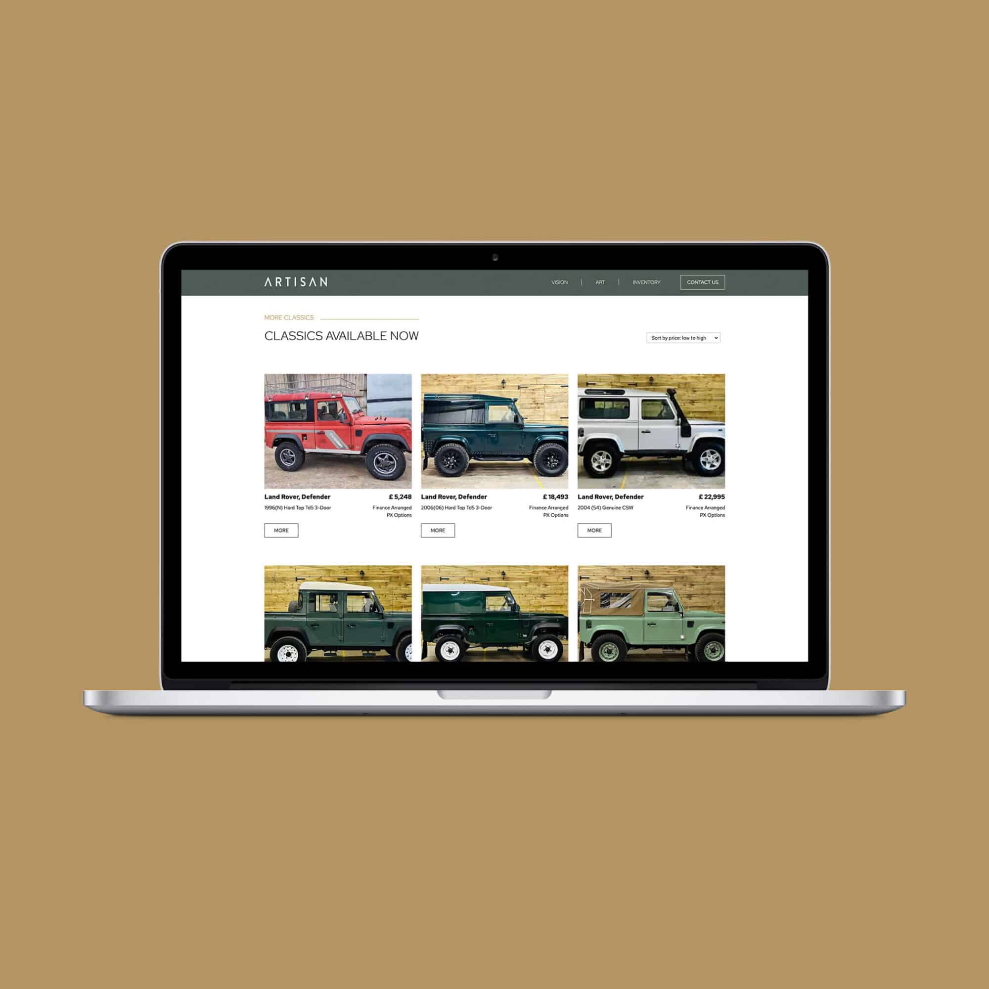 Car Dealership Website and Branding