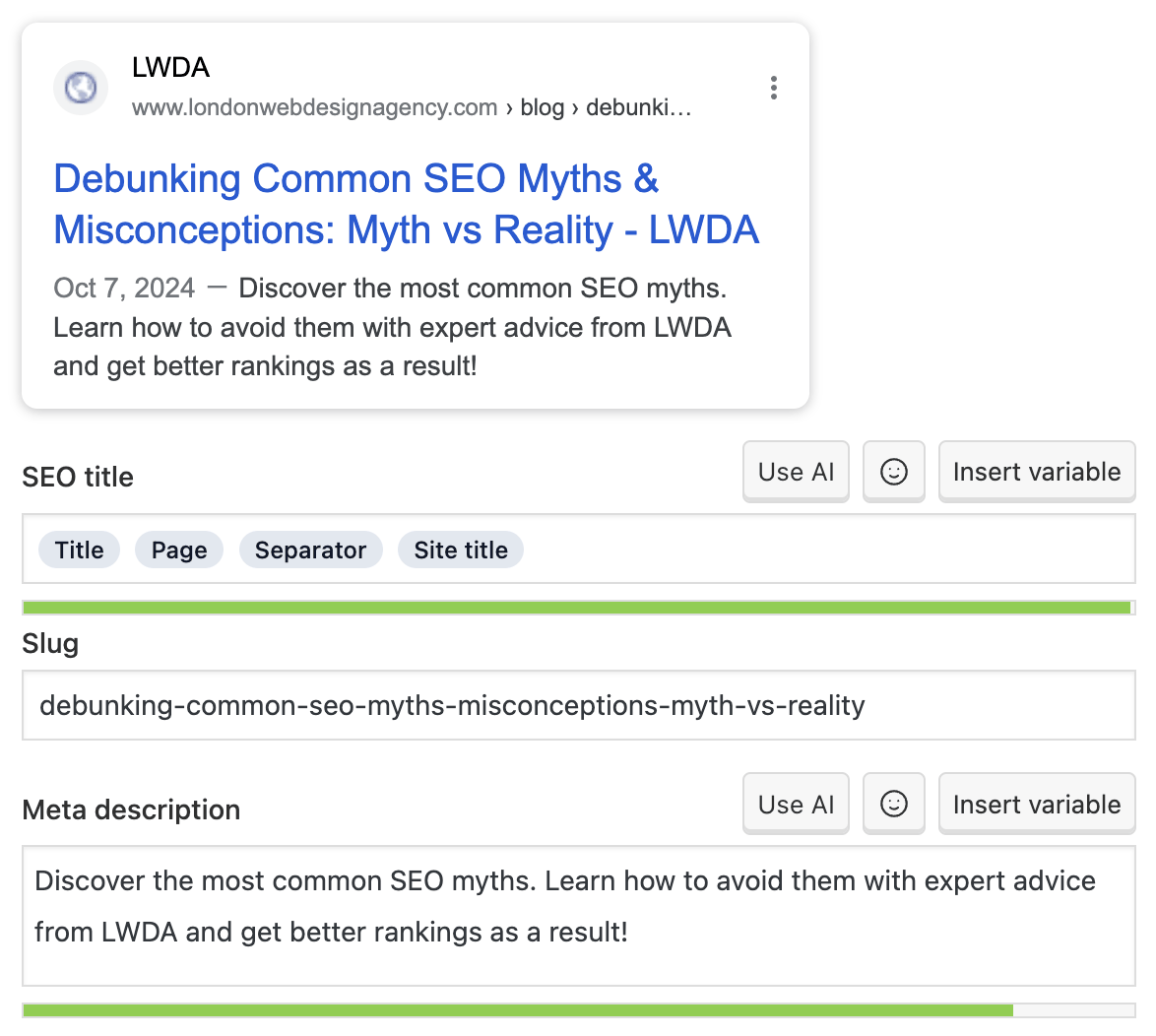 Debunking Common SEO Myths & Misconceptions: Myth vs Reality - LWDA